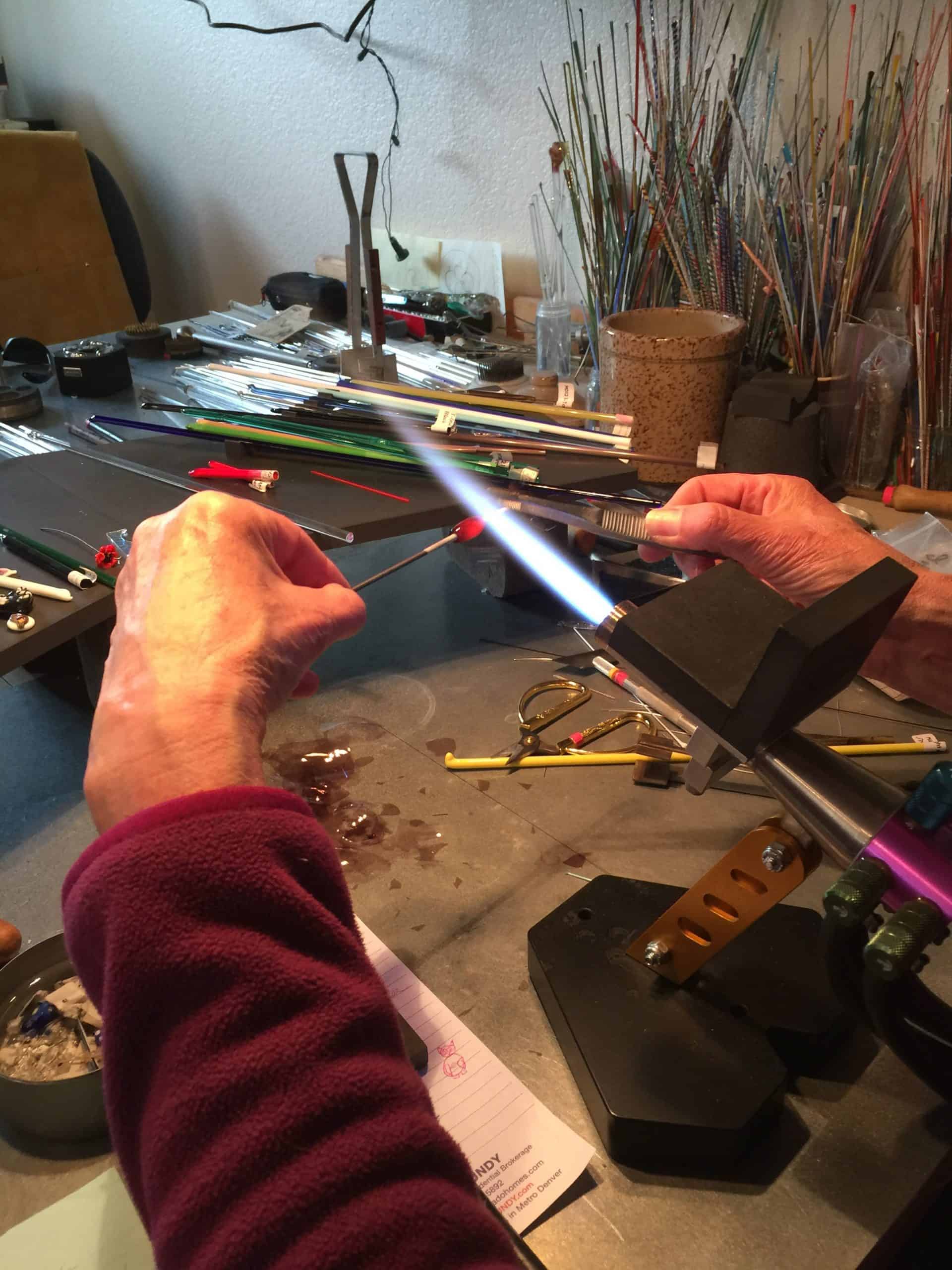 Flameworking Artist – Elegant Fused Glass by Karen