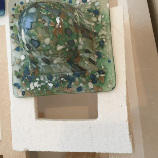 Fused Glass Drop Vases – Elegant Fused Glass by Karen