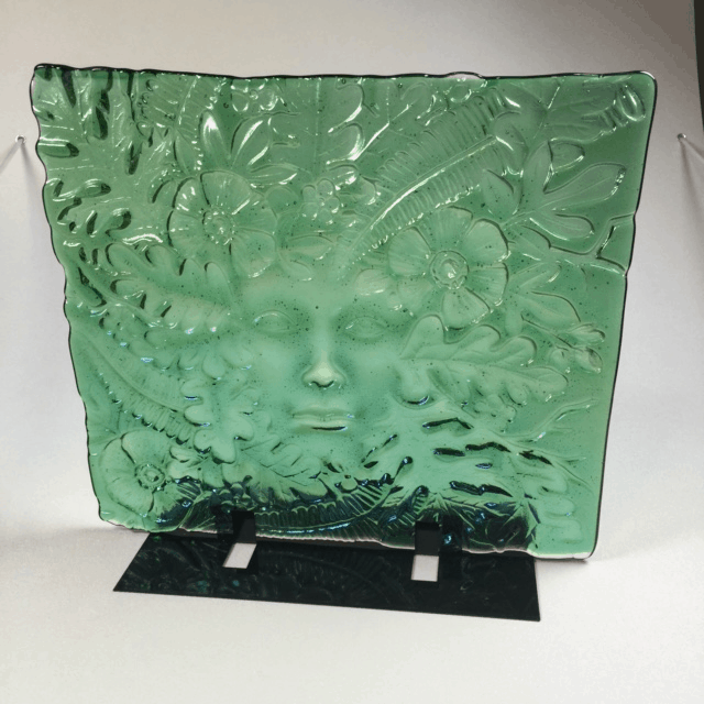 Fused Glass – Texture – Elegant Fused Glass by Karen