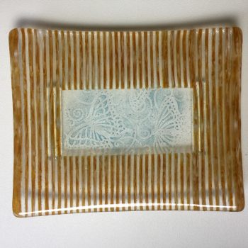 Fused glass – strip construction – Elegant Fused Glass by Karen