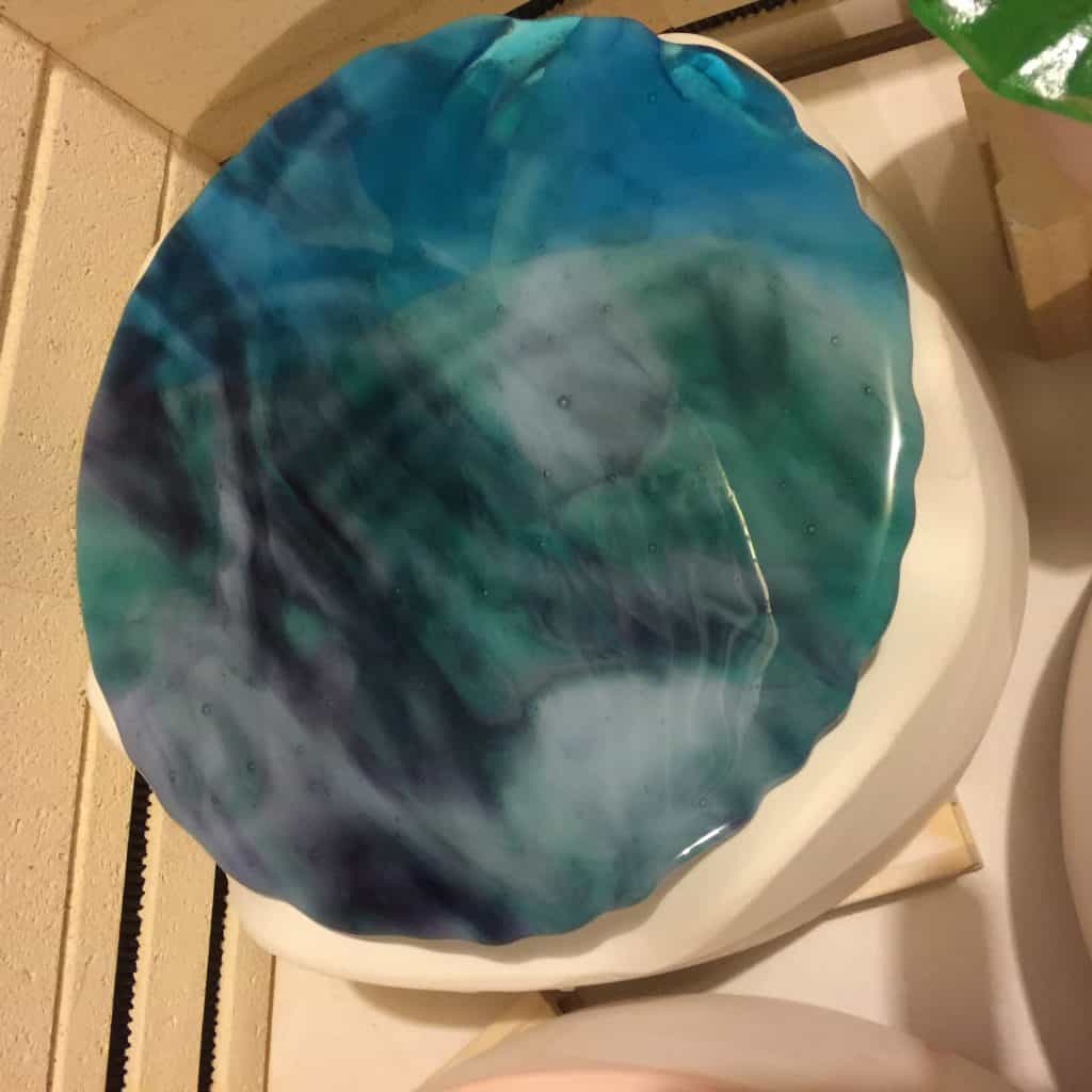 Fused Glass – CPI slump molds – Elegant Fused Glass by Karen