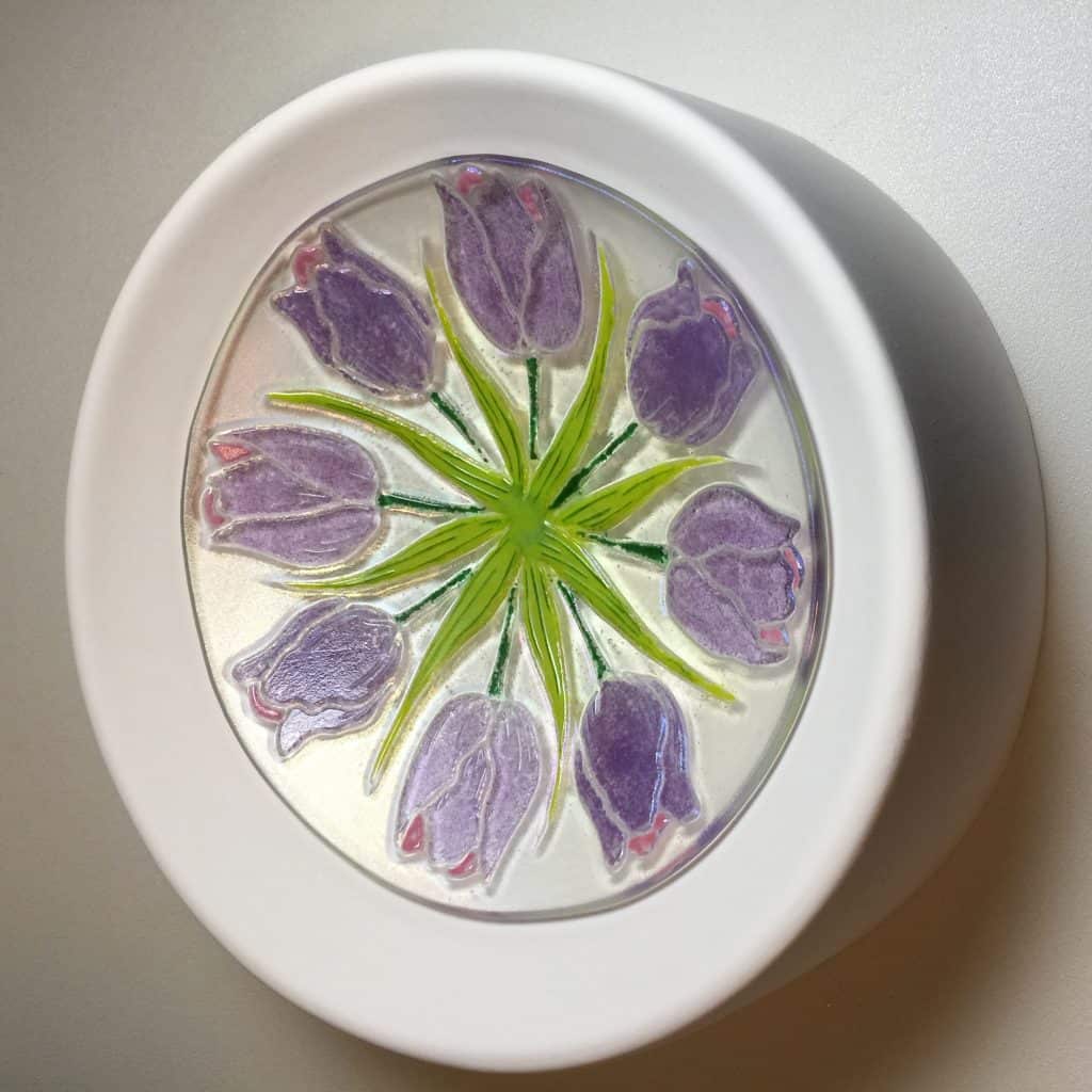 Fused Glass – CPI slump molds – Elegant Fused Glass by Karen