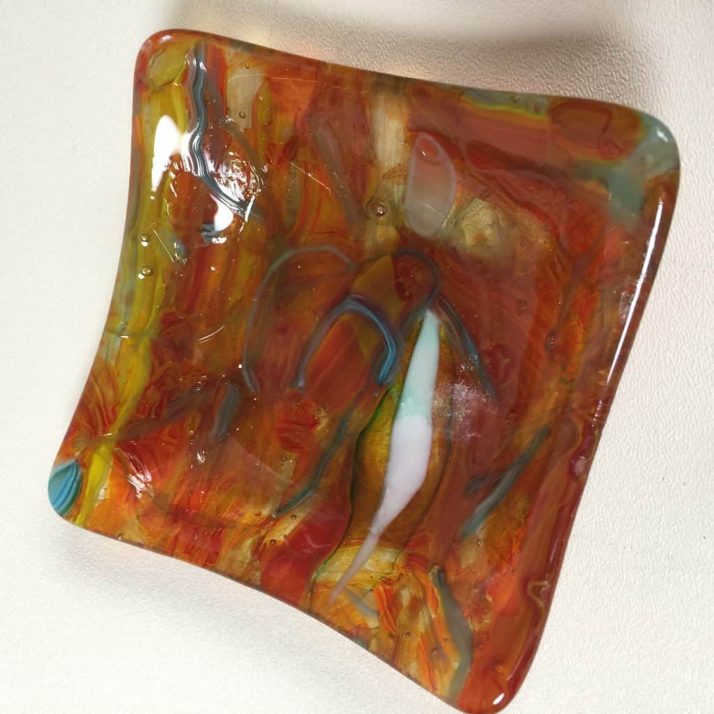 Vitrigraph and Cane – Elegant Fused Glass by Karen