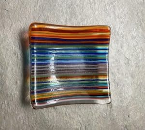 Fused Glass Stringer Art – Elegant Fused Glass by Karen
