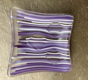 Fused Glass Stringer Art – Elegant Fused Glass by Karen
