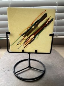 Fused Glass Stringer Art – Elegant Fused Glass by Karen
