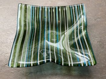 Fused Glass Stringer Art – Elegant Fused Glass by Karen