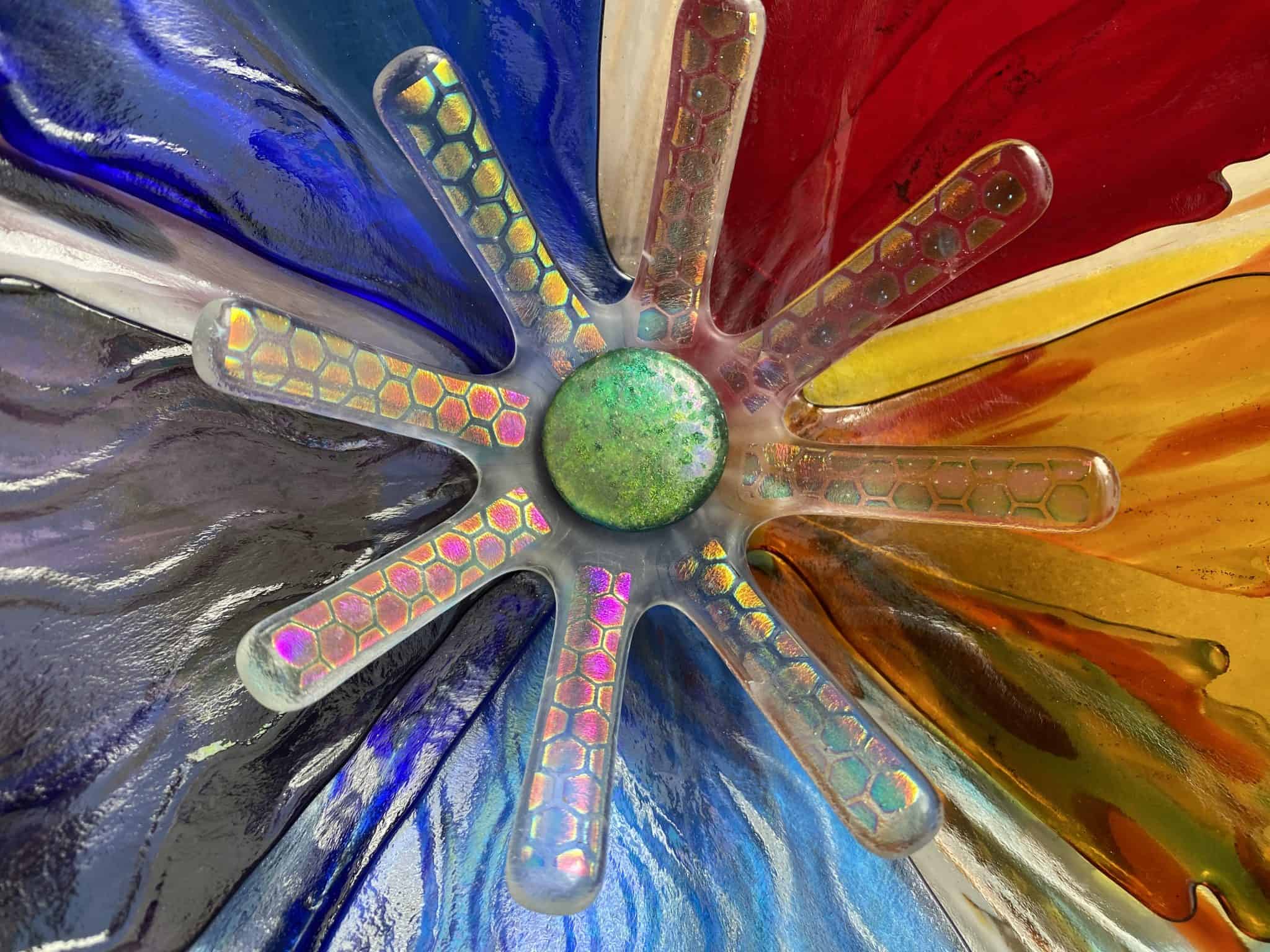 Fused Glass Flowers – Elegant Fused Glass by Karen