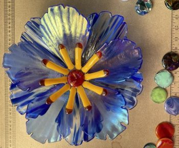 Fused Glass Flowers – Elegant Fused Glass by Karen