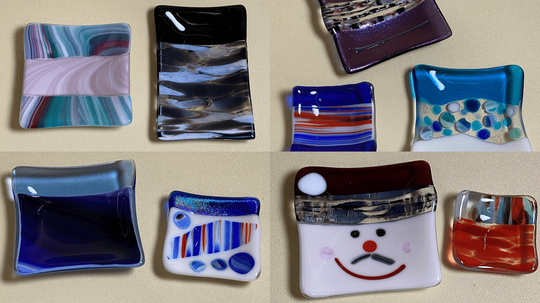 Fused Glass Small Dish Class – Elegant Fused Glass by Karen