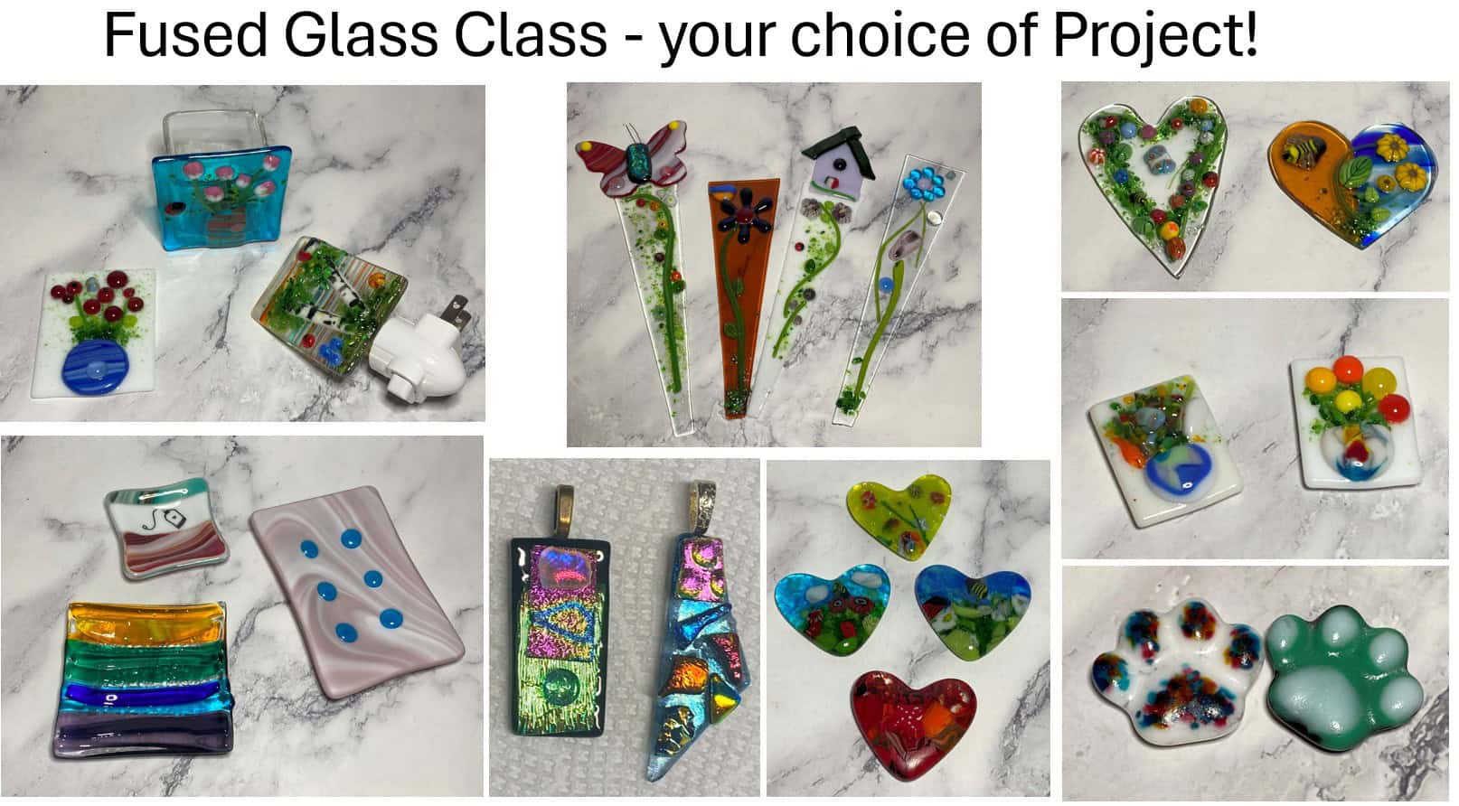 Fused Glass Classes – Elegant Fused Glass by Karen